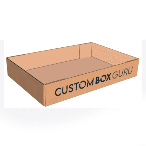 Custom Four Corner Tray - customboxguru.com